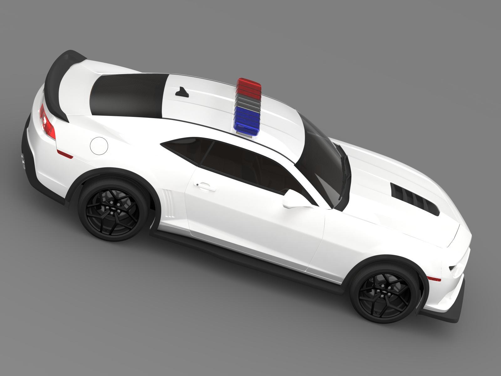 Chevrolet Camaro Z28 Police 2015 by creator_3d | 3DOcean